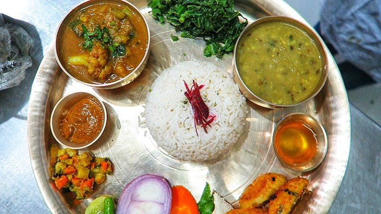 How to Cook Dal Bhat with Vegetable Curry | Nepali Kitchen - GRRRLTRAVELER
